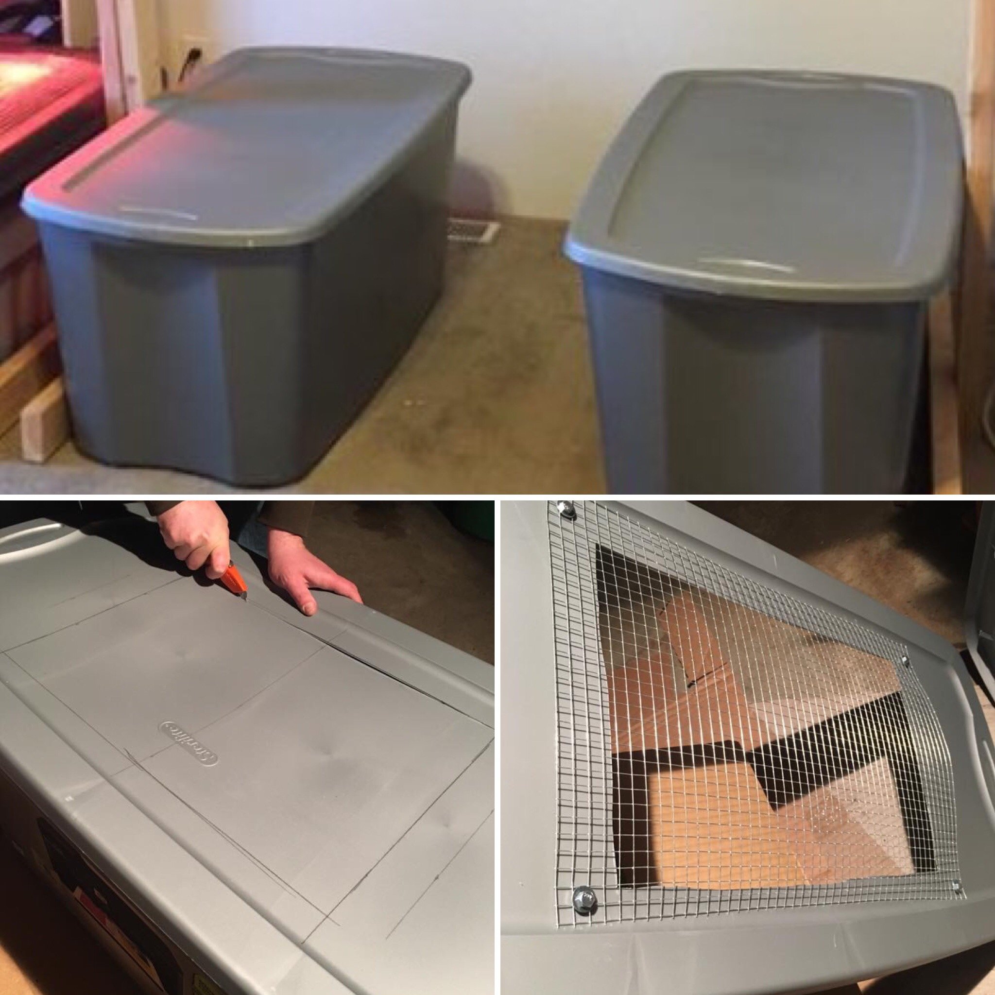 diy brooder box