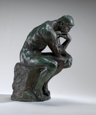 thinker statue mandela effect