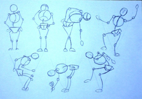 human posture sketch