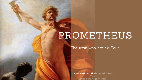 Prometheus Greek Mythology