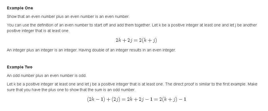Simple Math Proofs On Even and Odd Numbers — Steemit