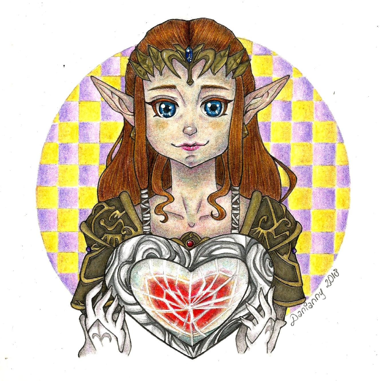 Princess Zelda Drawing