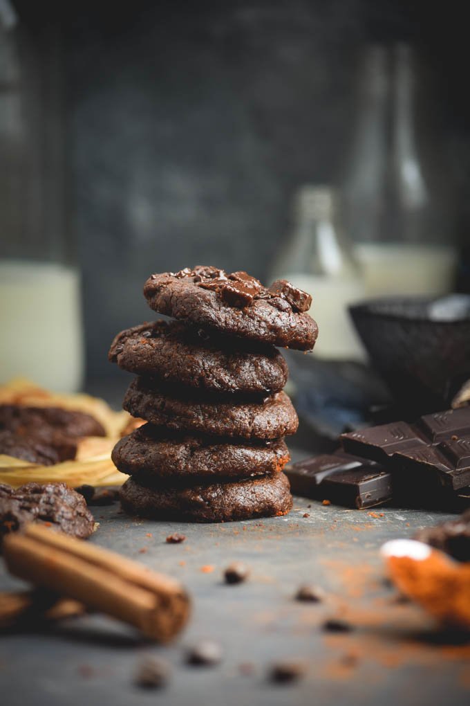 Chocolate Java Chip Spicy Fudge Cookies - FOOD PHOTO SHOOT — Steemit