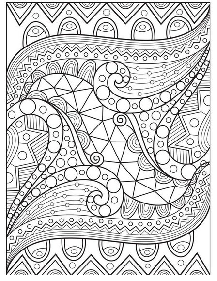 folk art coloring pages printable