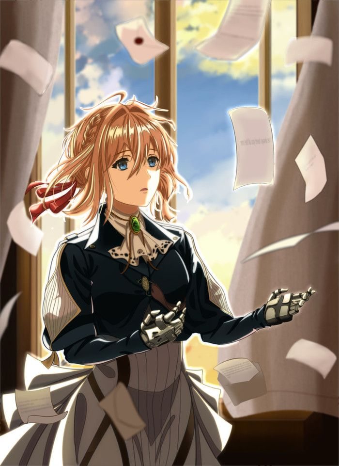 Violet Evergarden serie de anime reseña — Steemit