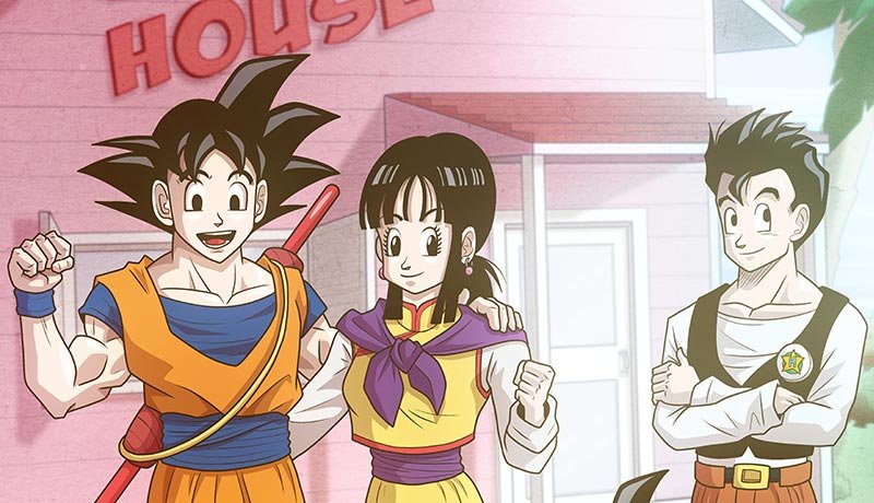 how to draw goku gohan and goten