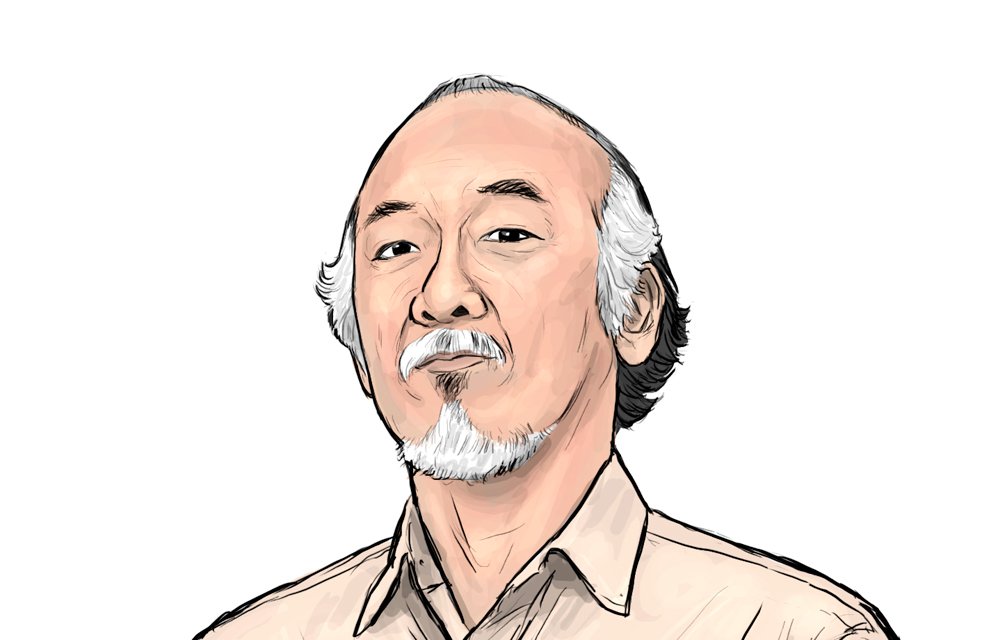 THE KARATE KID Character Art for a Tee - Mr. Miyagi - Noriyuki 'Pat ...