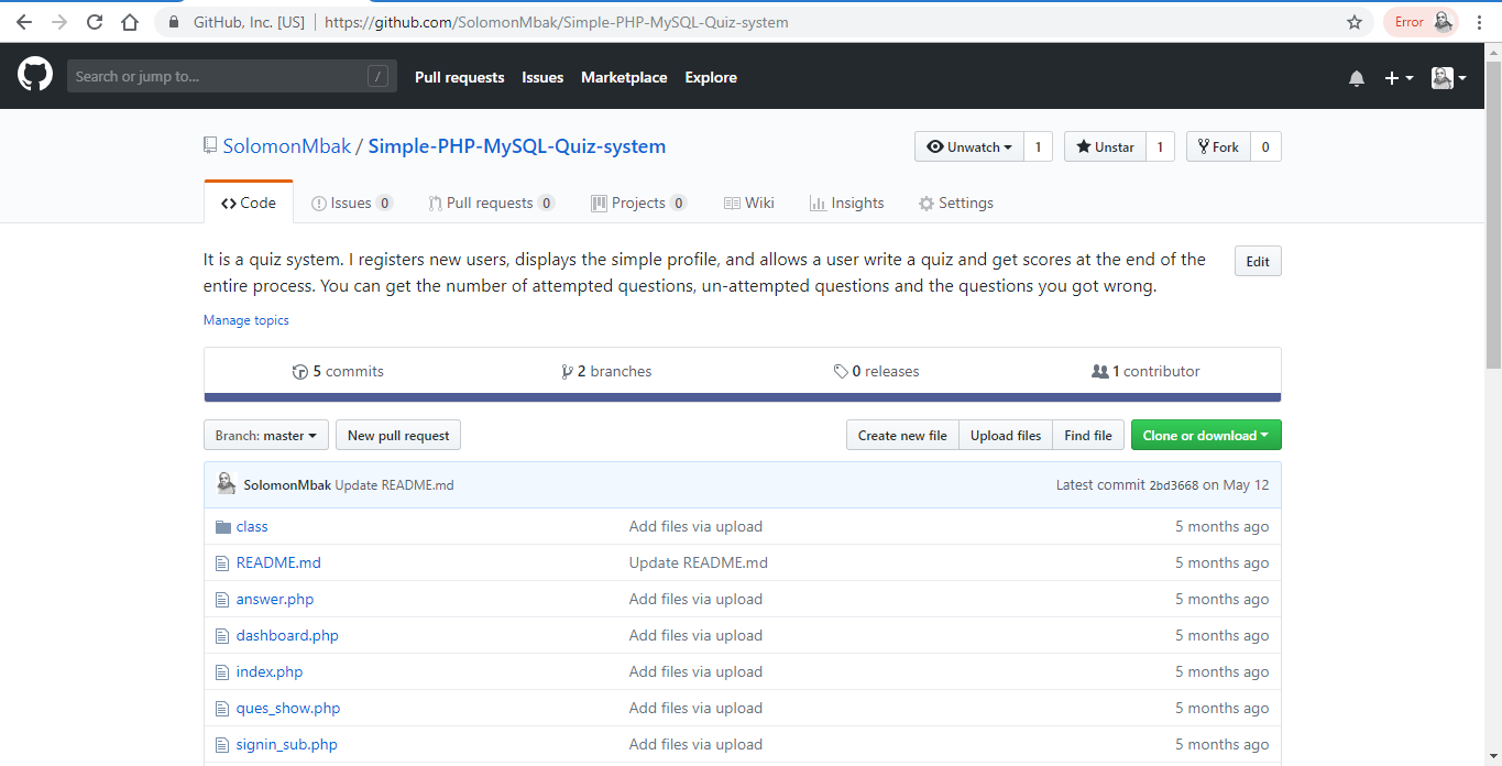 Web Based Quiz System - An open source quiz system developed in PHP MySQLi — Steemit