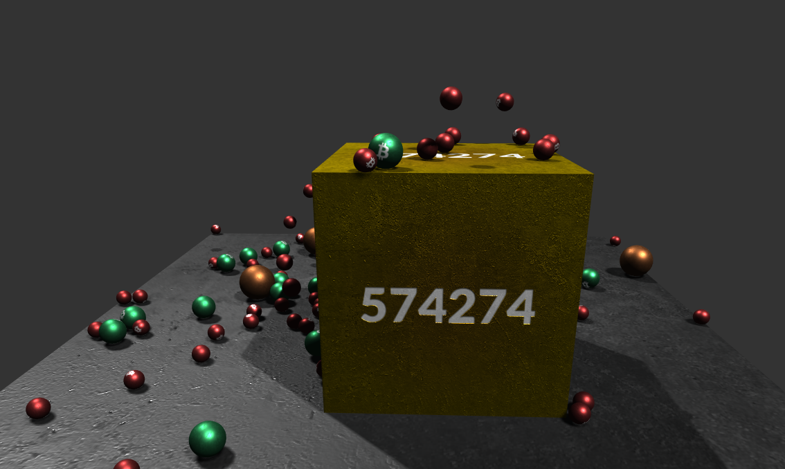 Bitcoin Blockchain transaction 3d visualization tool - Bitbonkers — Steemit