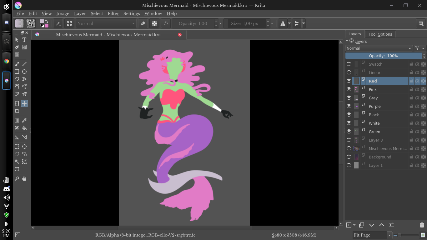 Mischievous Mermaid [Steem Monsters Digital Art] — Steemit