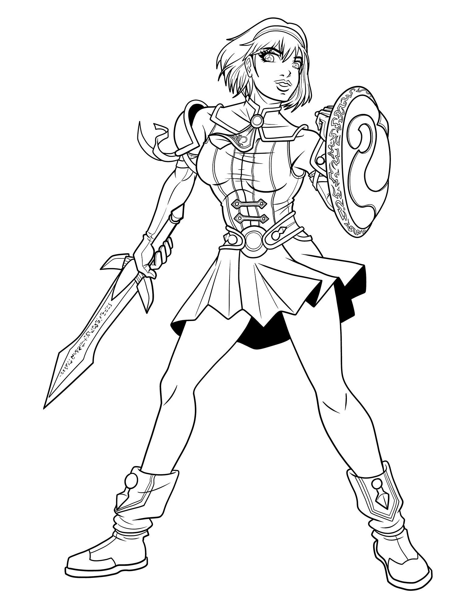 cassandra coloring pages