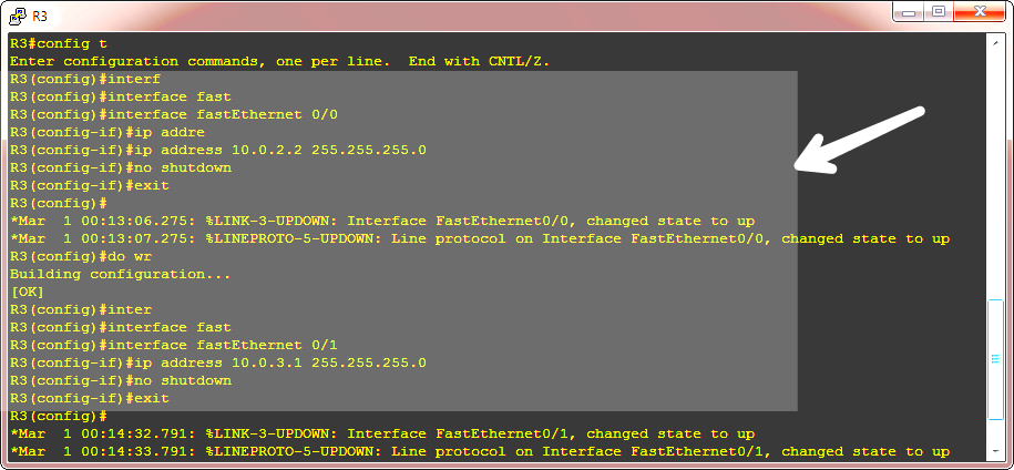 GNS3 - Basic Router Configuration (part 9) - Traceroute command ...