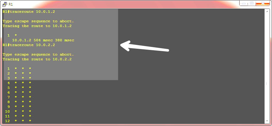 GNS3 - Basic Router Configuration (part 9) - Traceroute command ...