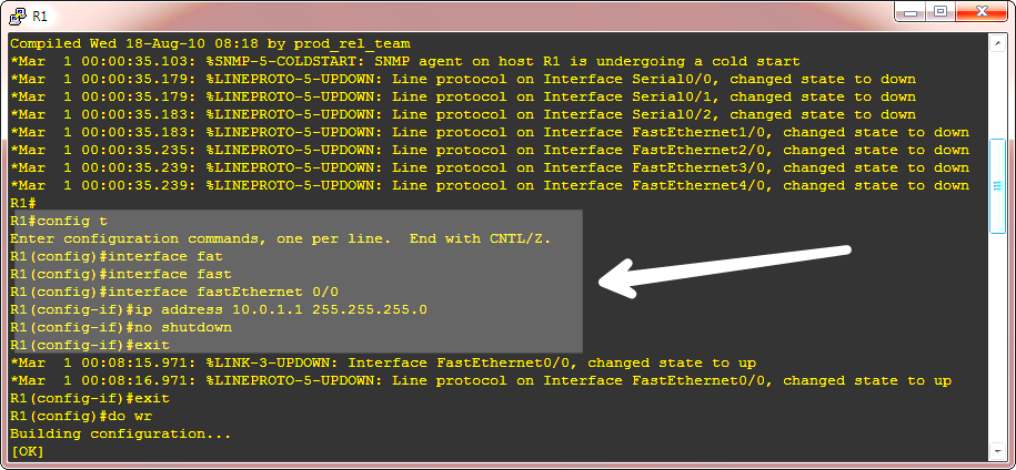 GNS3 - Basic Router Configuration (part 9) - Traceroute command ...