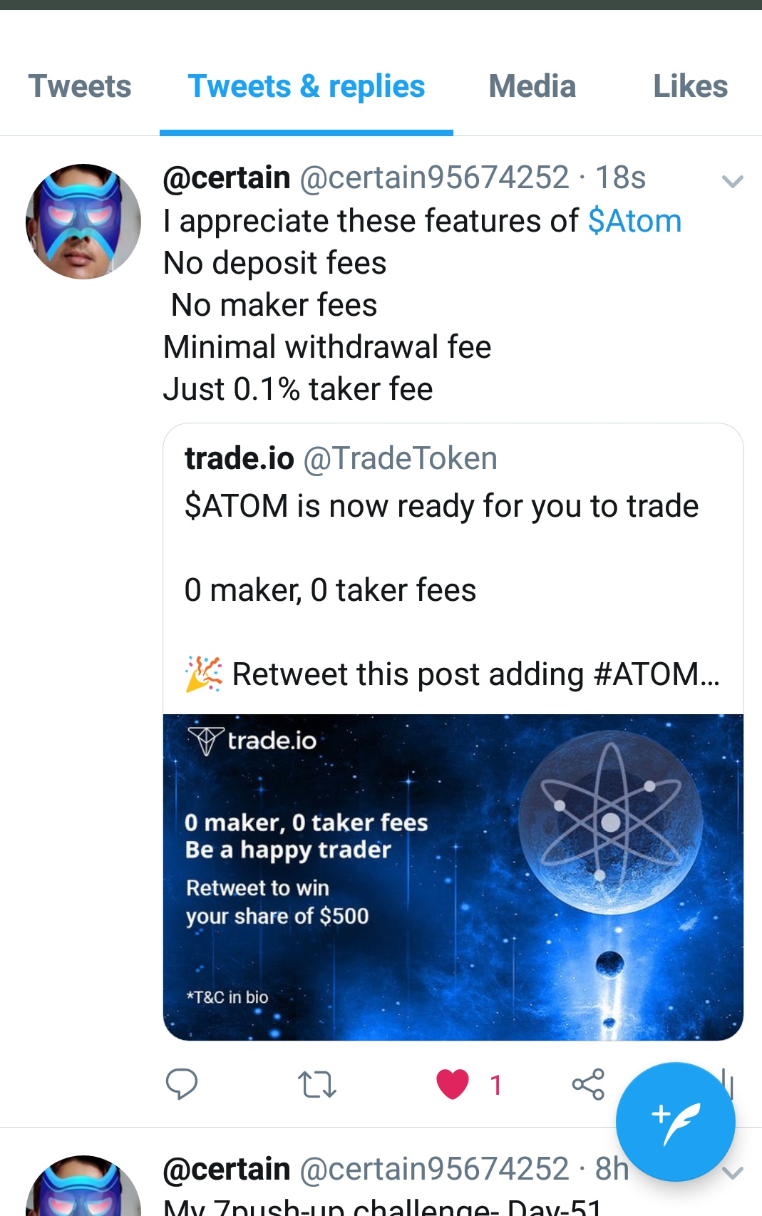 TradeIO Lists ATOM Token (Cosmos Network), Participate to Win $500 ...