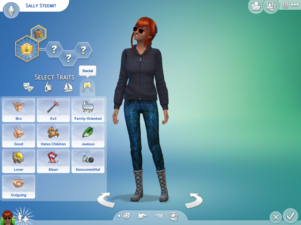 Creation of A Sim- Aspirations, Traits, and Life Goals — Steemit