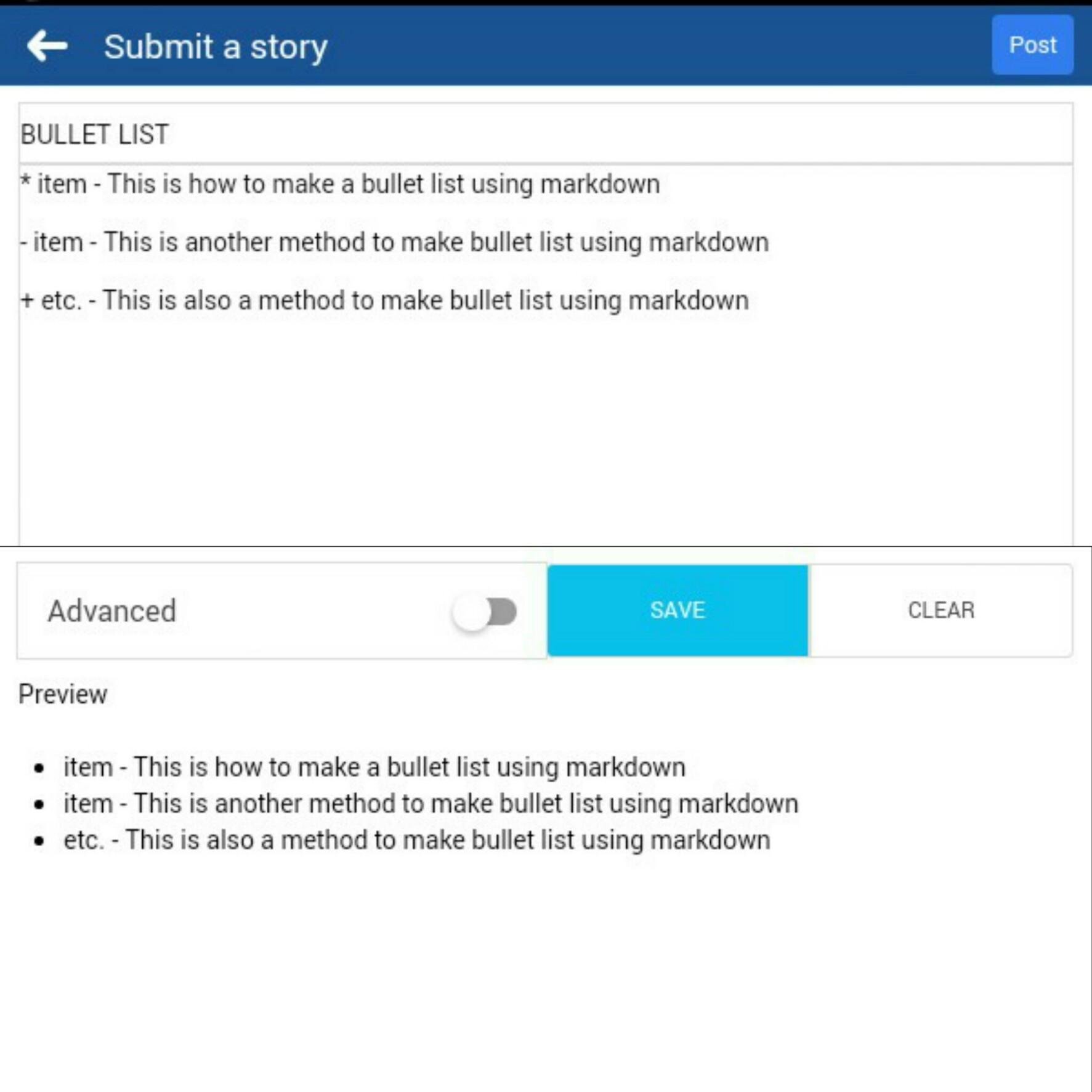 [TUTORIAL]_How to make a numbering & bullet list using markdown for ...