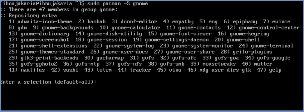 How to install Desktop Environment On Arch Linux — Steemit
