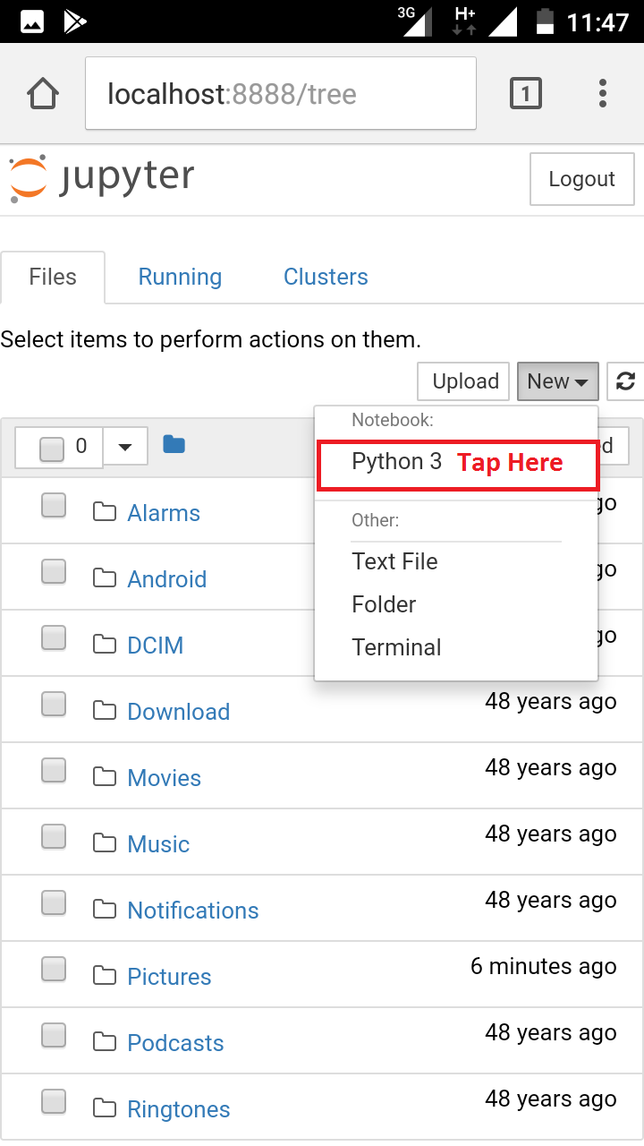 How To Use Jupyter Note Book On Android — Steemit
