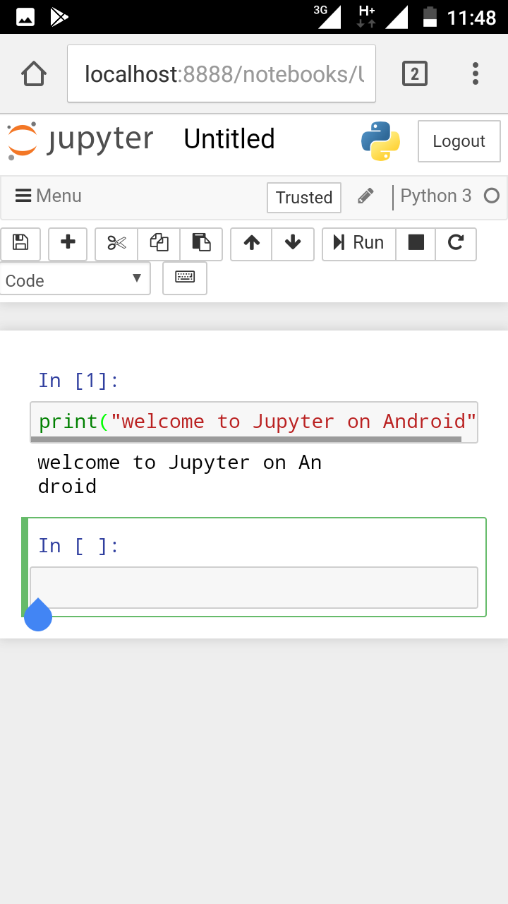 How To Use Jupyter Note Book On Android — Steemit