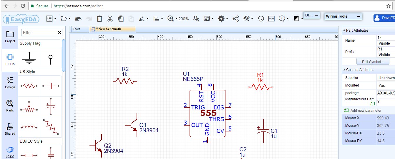 EasyEDA PCB Layout | How to transfer your schematic diagram to PCB ...