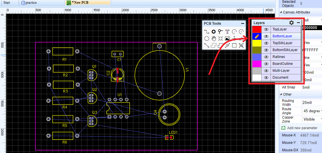 EasyEDA PCB Layout | How to transfer your schematic diagram to PCB ...