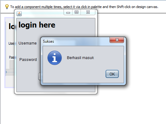 Java tutorial : How to make a simple Login program in Netbeans — Steemit