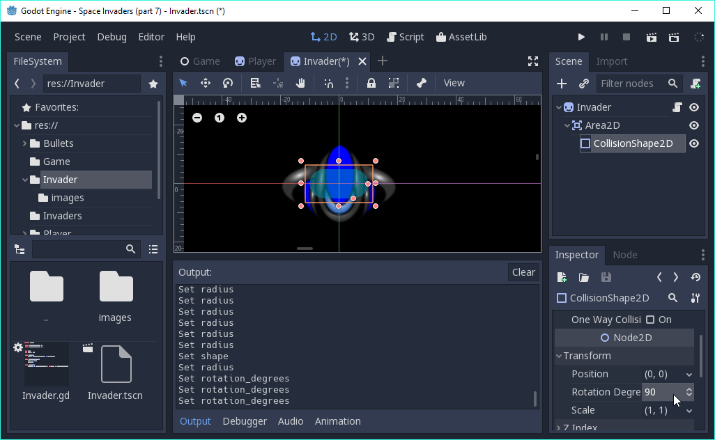 Tutorial (Godot Engine v3 - GDScript) - Collision Detection! — Steemit