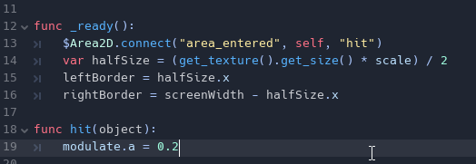 Tutorial (Godot Engine v3 - GDScript) - Collision Detection! — Steemit