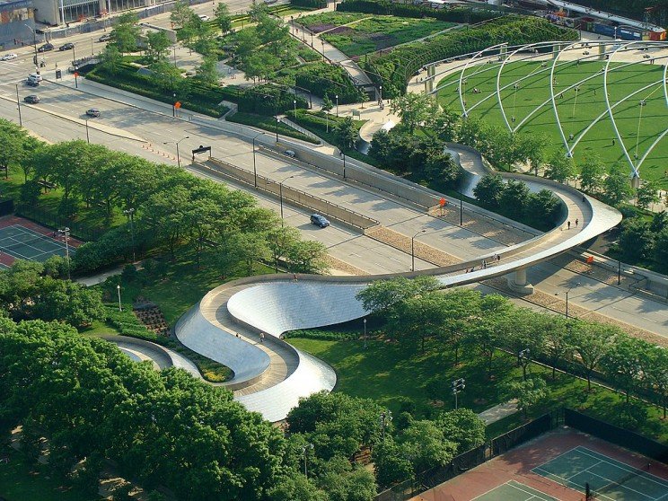 futuristic bridge concept