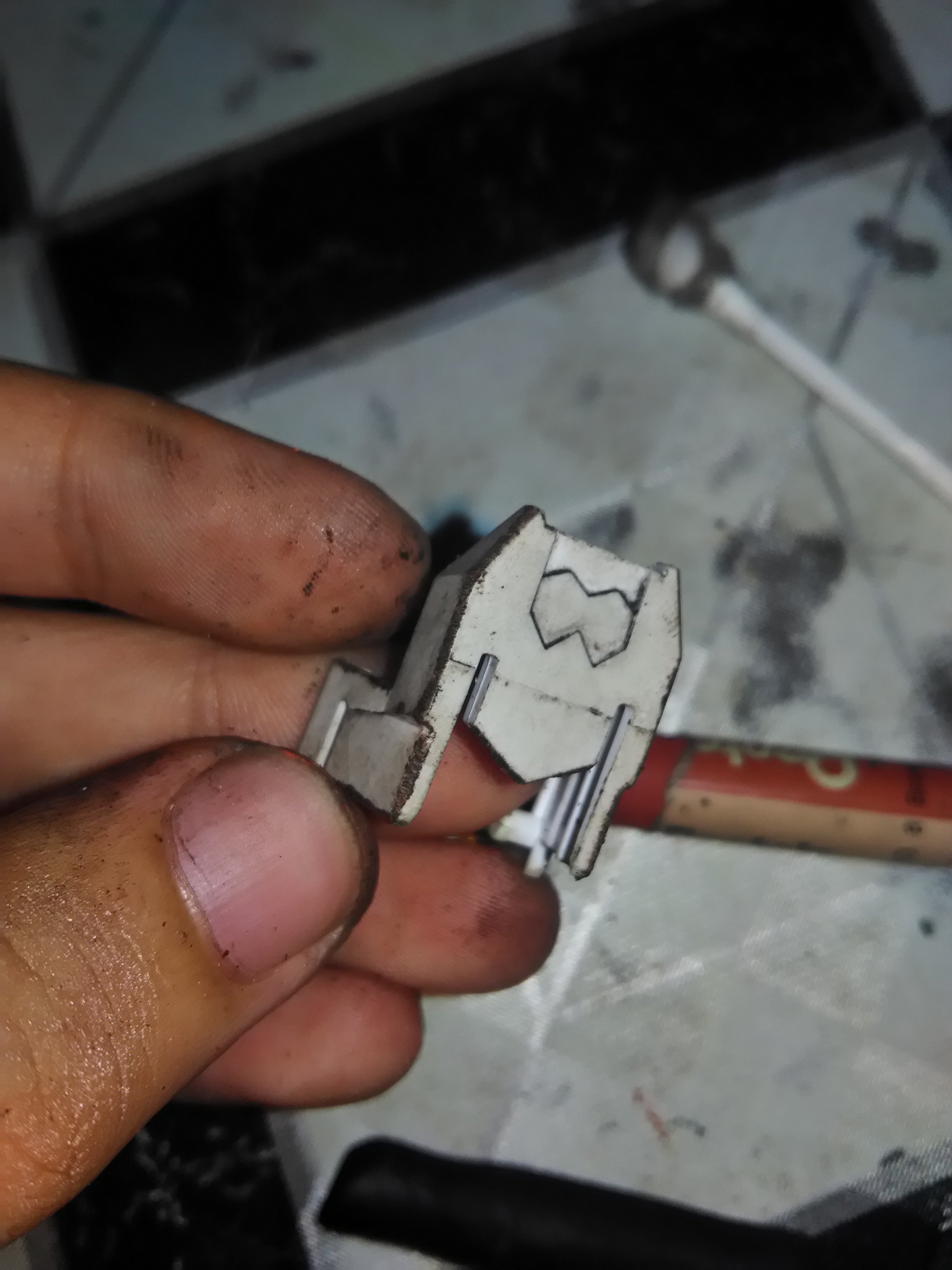 How to put "Rust Weathering Effects" on a model kit — Steemit