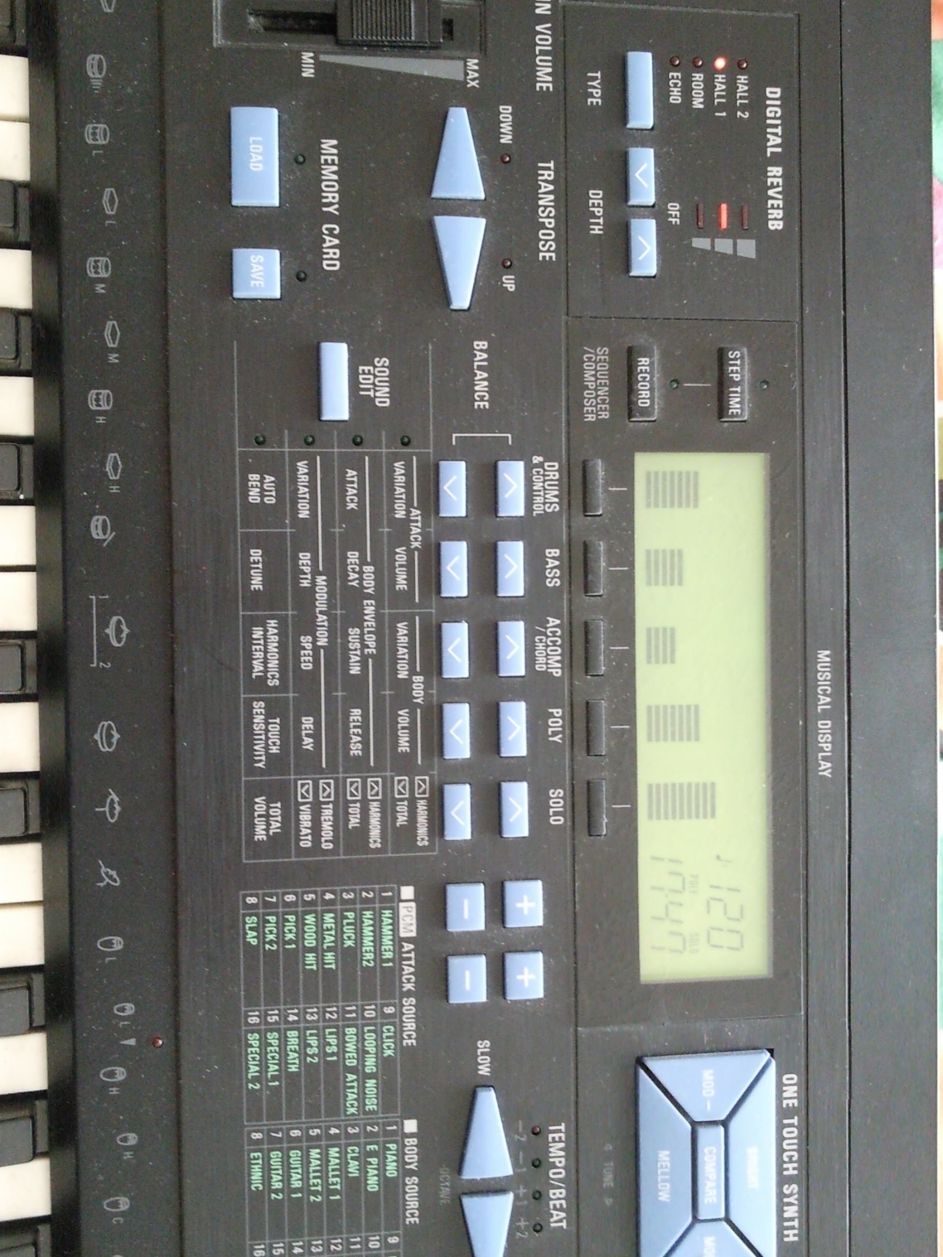Technics SX-AX7 Synthesizer Keyboard - I HAVE THE DIFFICULT TO OBTAIN ...