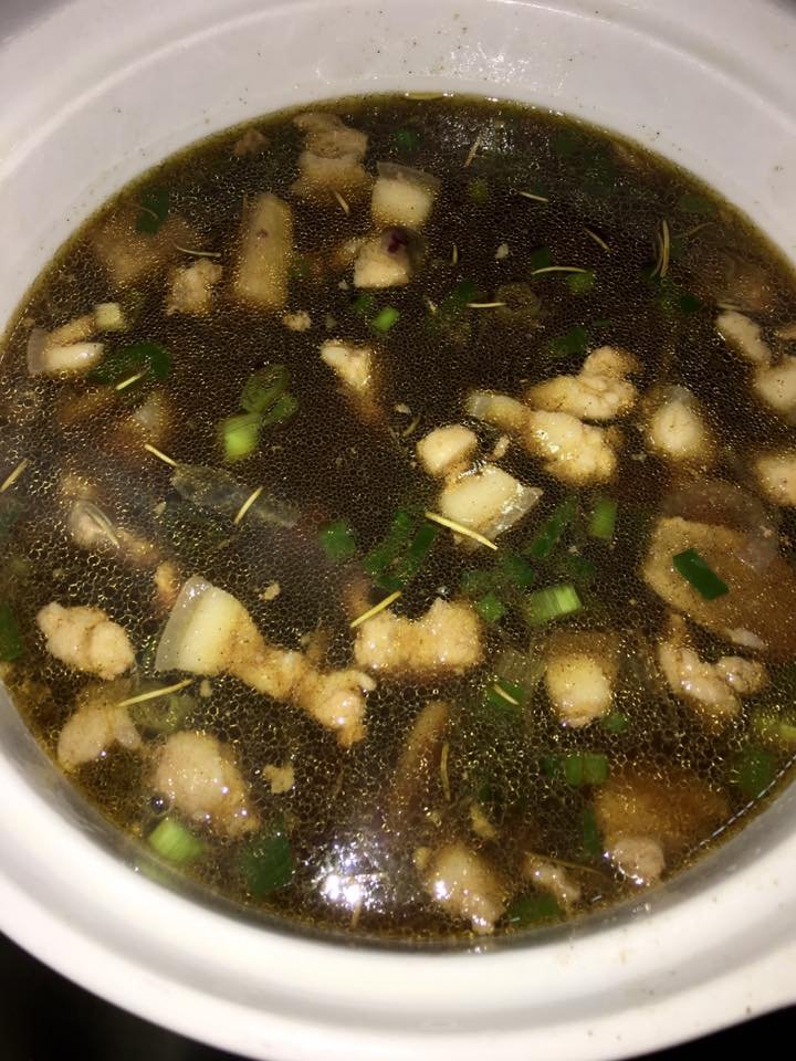 BAS-OY (PORK MEAT AND LIVER SOUP WITH BLOOD SOUP) — Steemit
