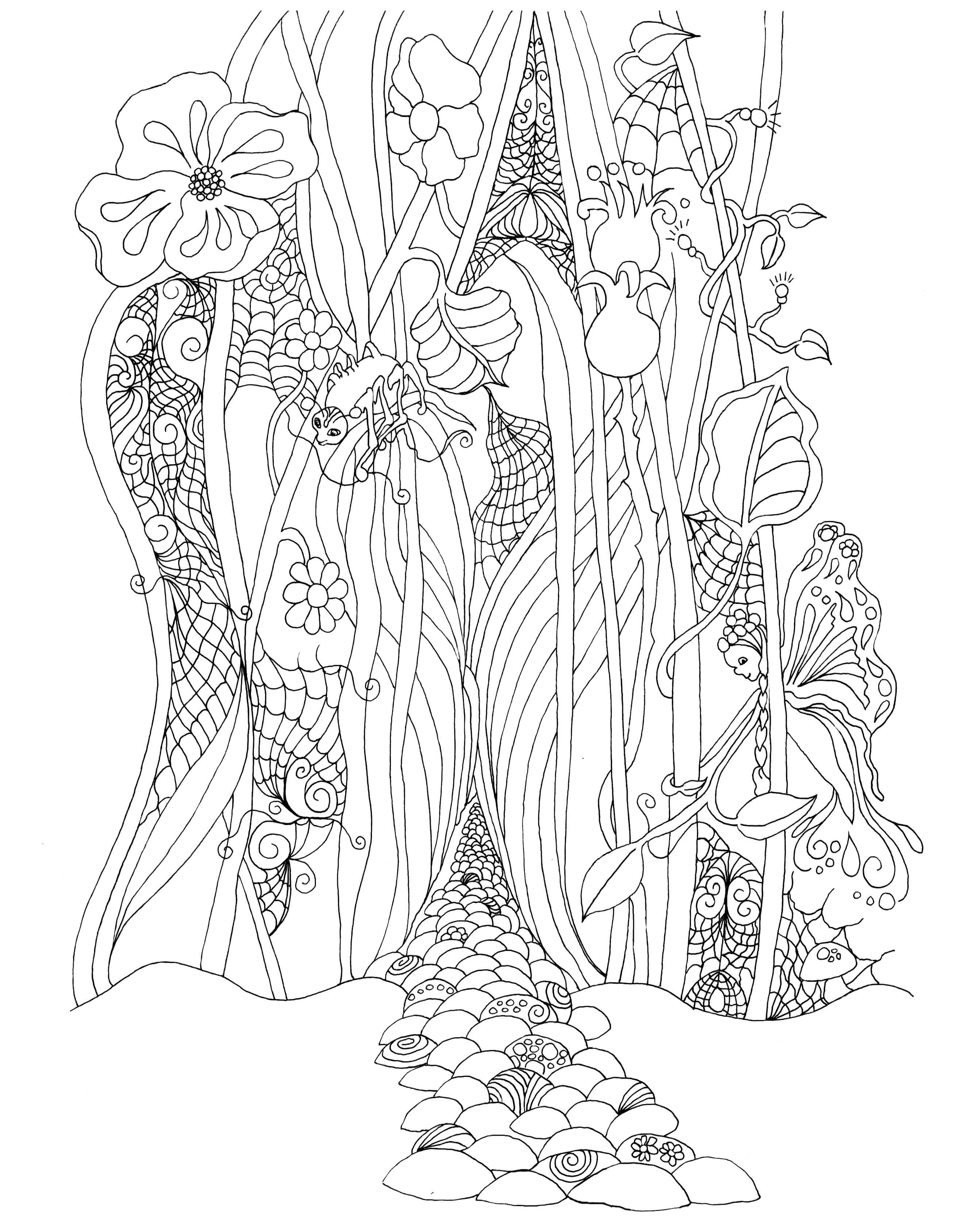 pathway coloring page