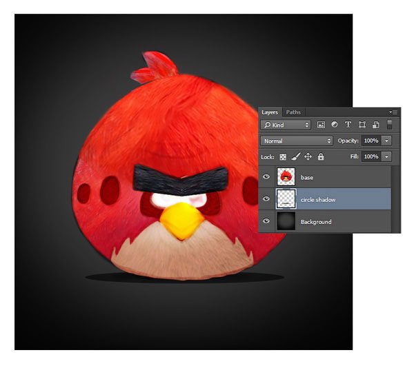 how to draw birds in photoshop