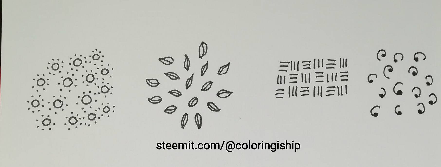 Doodle Tutorial For Complete Beginners | Sample Doodle Patterns and ...