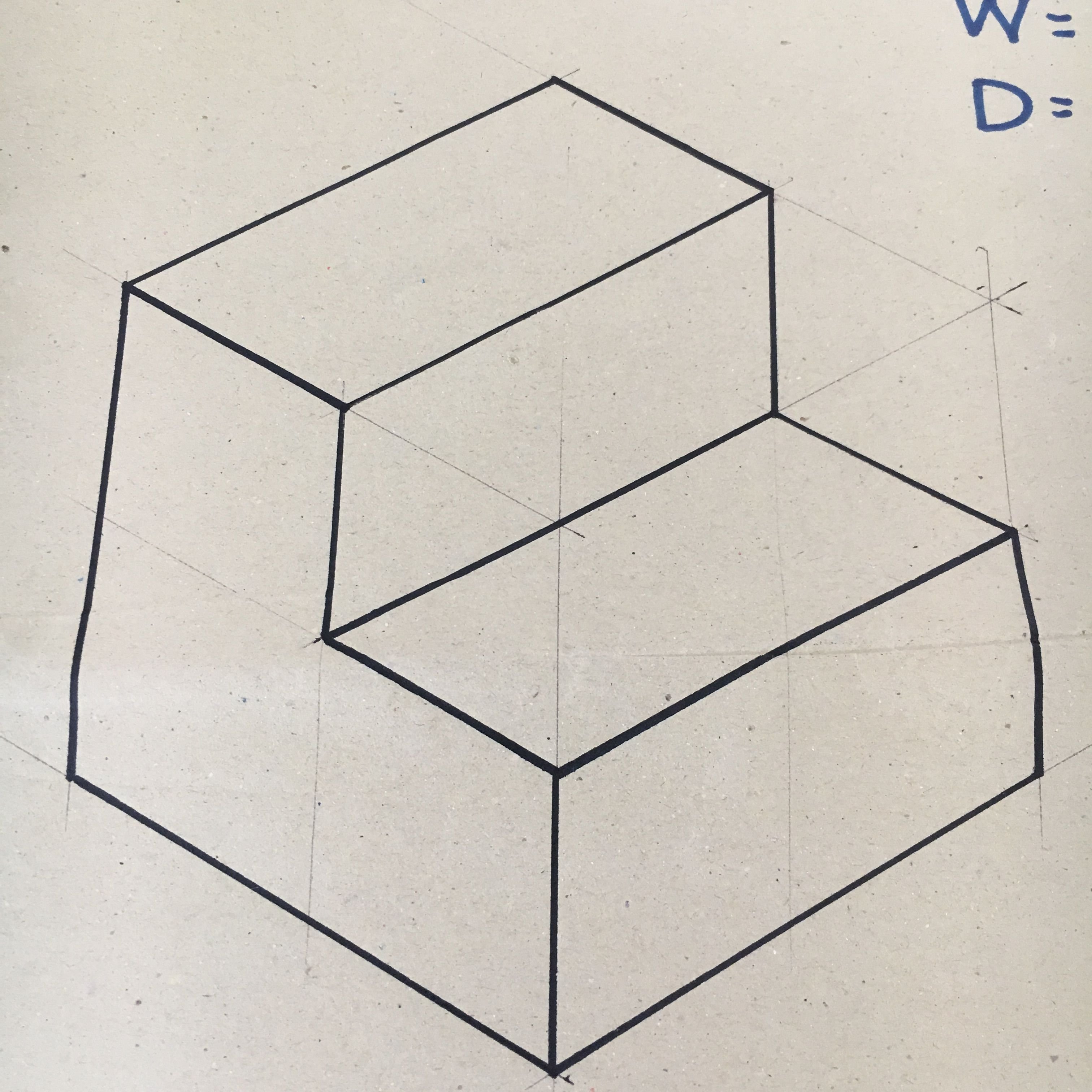Isometric Drawing Easy