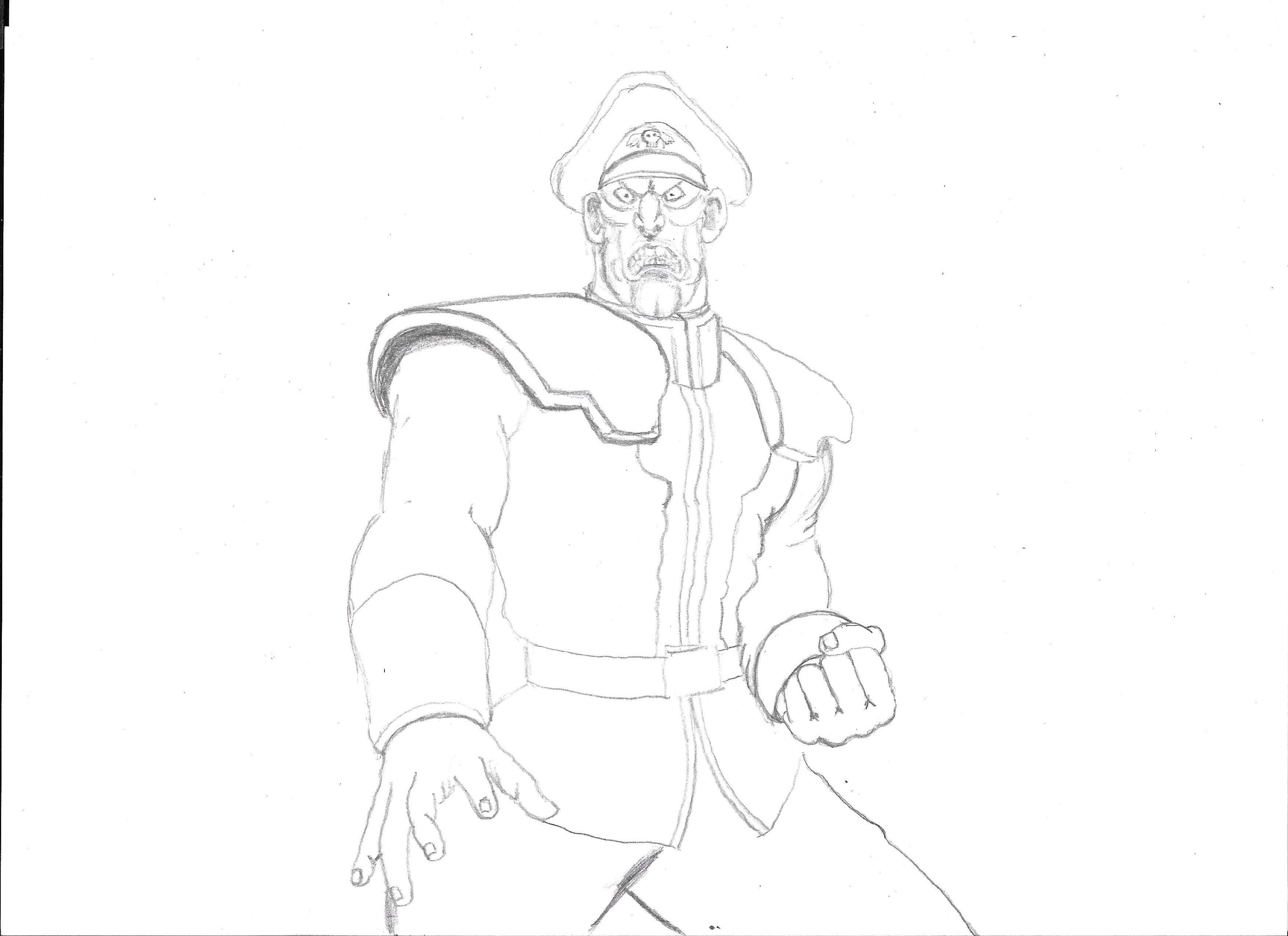 street fighter coloring book