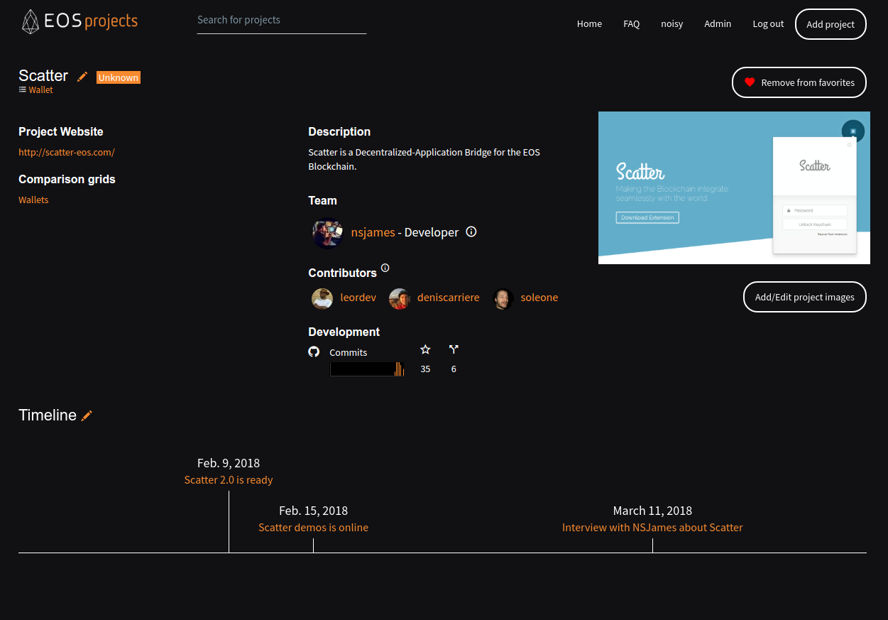 Introducing EOS Projects - a directory of apps, sites and tools built ...