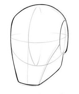 how to draw batman head easy