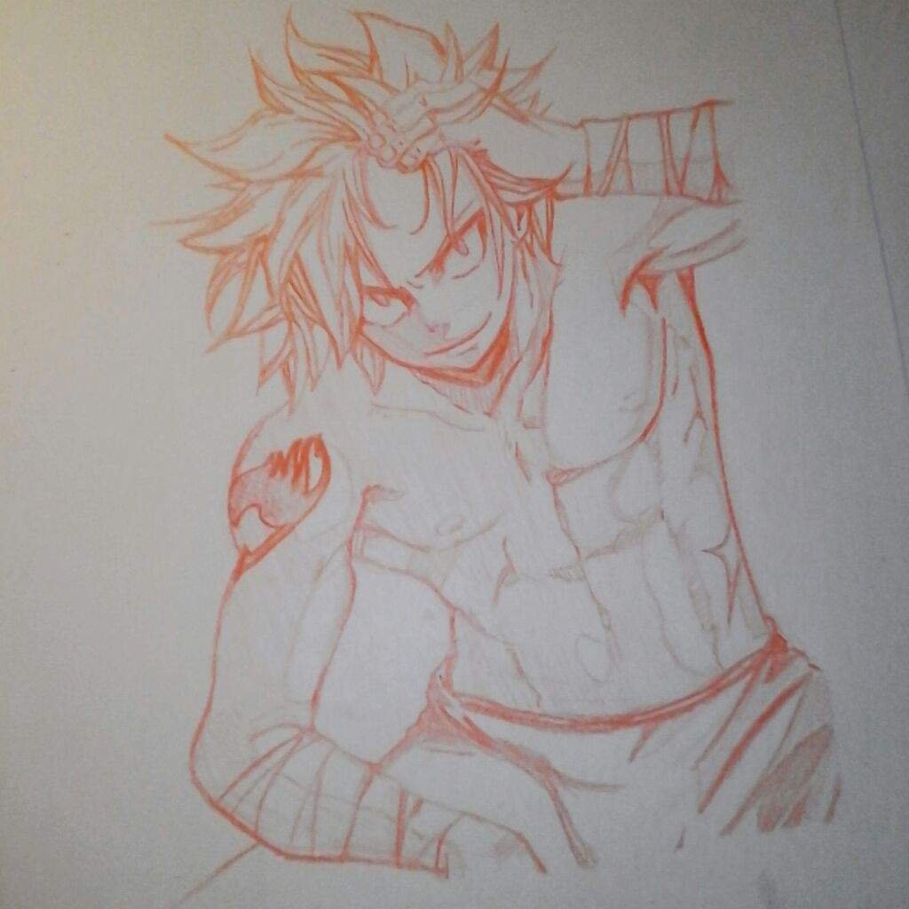 Fairy Tail Natsu Drawing