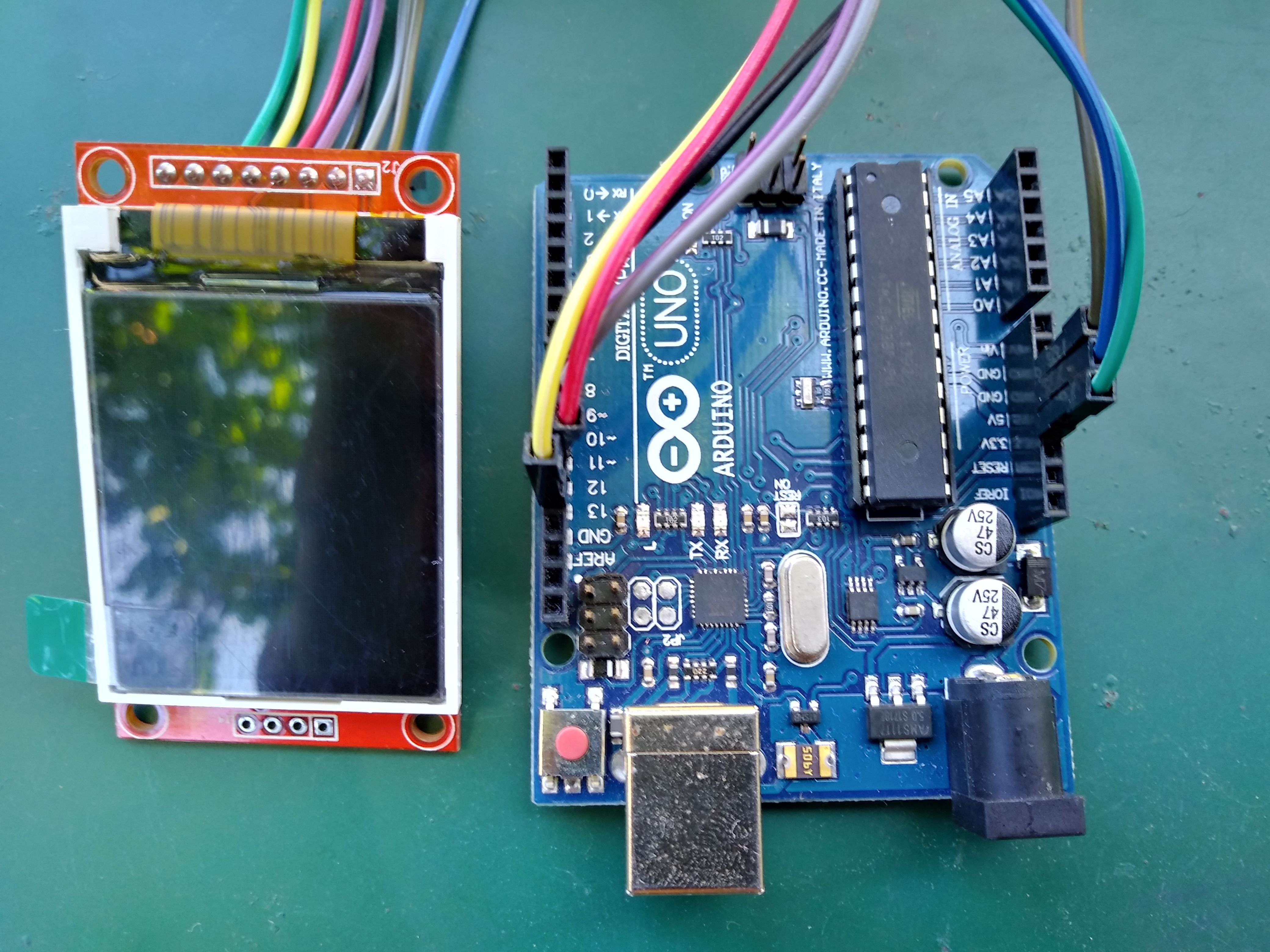 Arduino 1.8" TFT ST7735 LCD Tutorial — Steemit