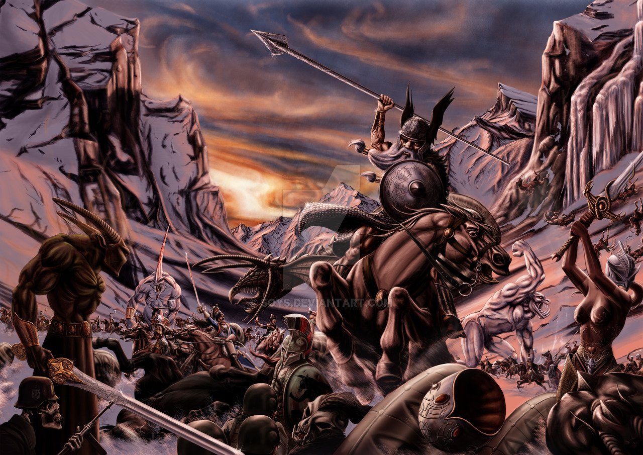 Ragnarok Norse Battle