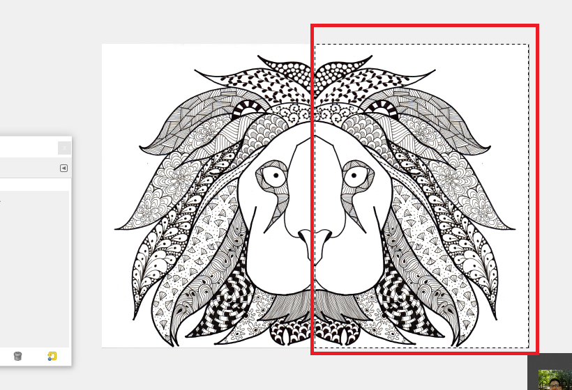 clean up a scanned drawing with gimp