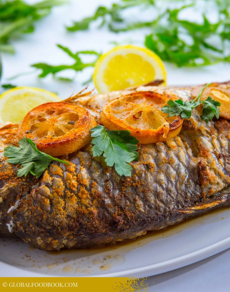 DELICIOUS GRILLED CROAKER FISH 🐠 🐟 🐠 👅 😋 🌿 ☘ — Steemit