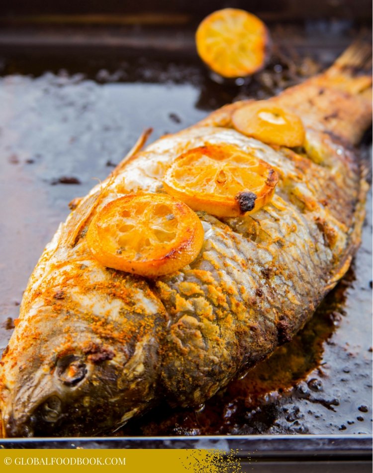 DELICIOUS GRILLED CROAKER FISH 🐠 🐟 🐠 👅 😋 🌿 ☘ — Steemit