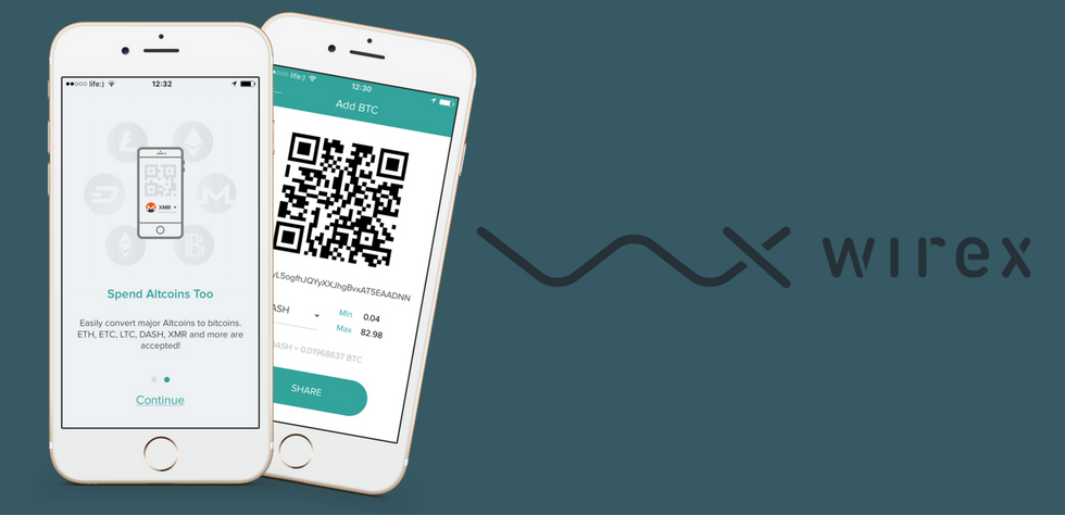 Fund the Wirex Bitcoin Debit Card with Ethereum, Dash, Monero and More ...