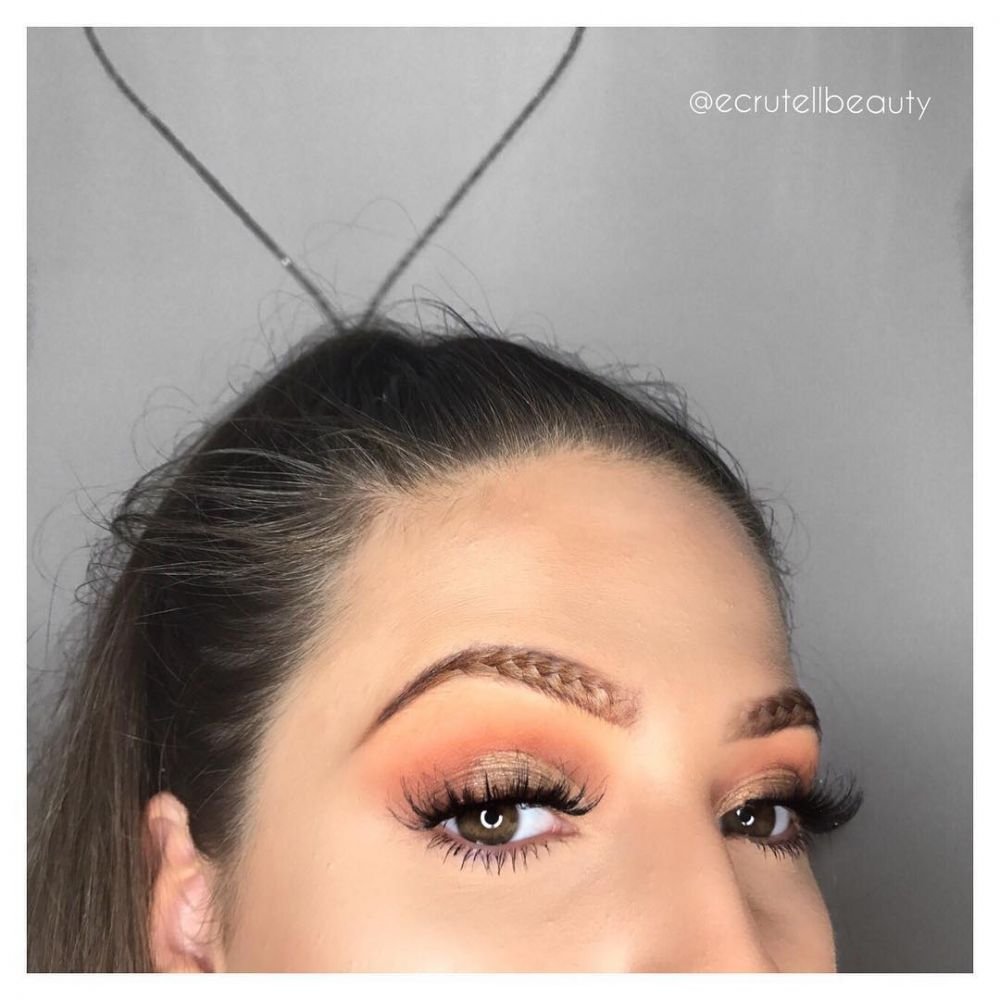 ★Creative "braided eyebrow" Trend★ — Steemit