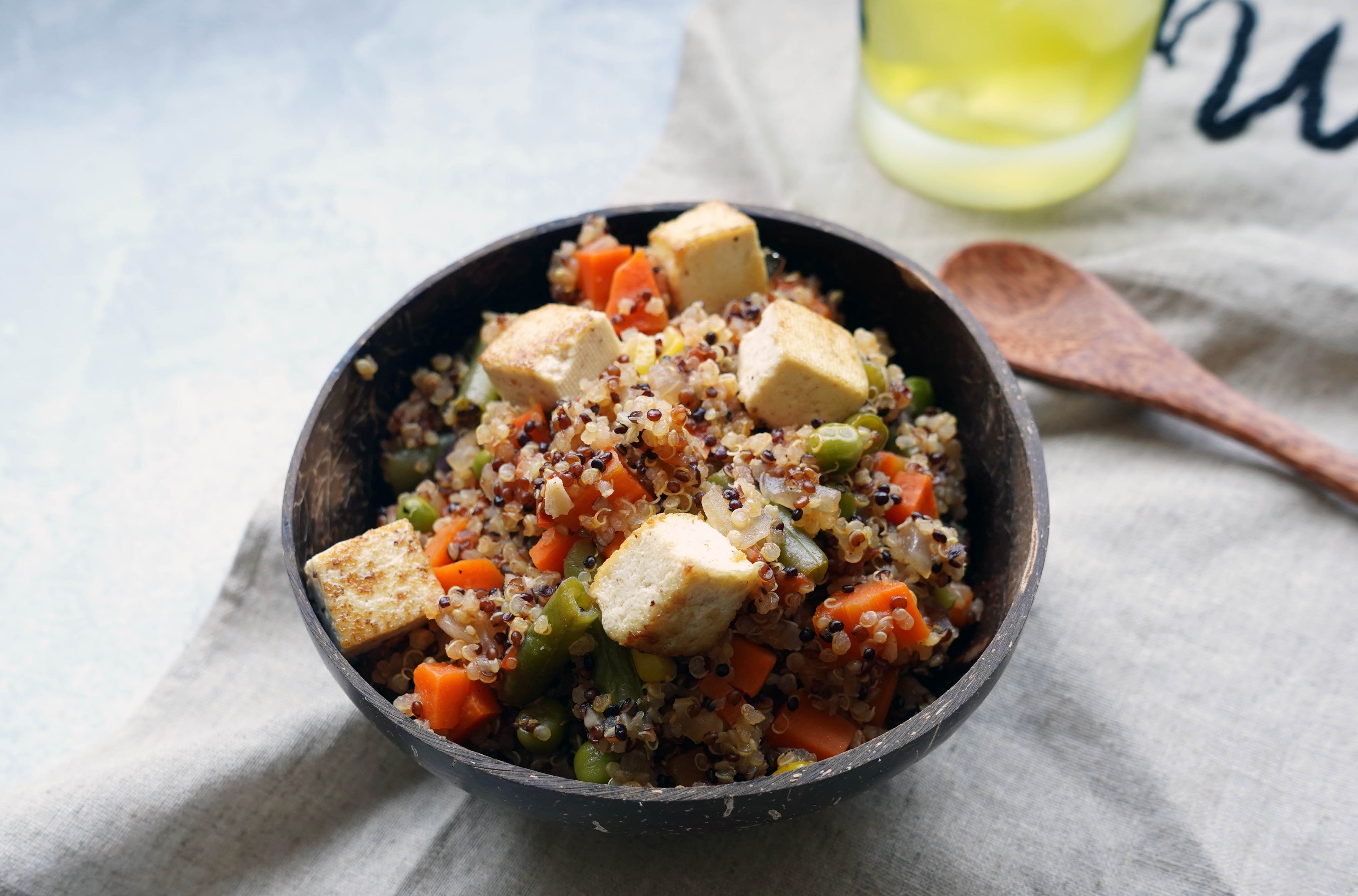 Guiso de Quinoa Vegetariano | Receta Peruana Paso a Paso