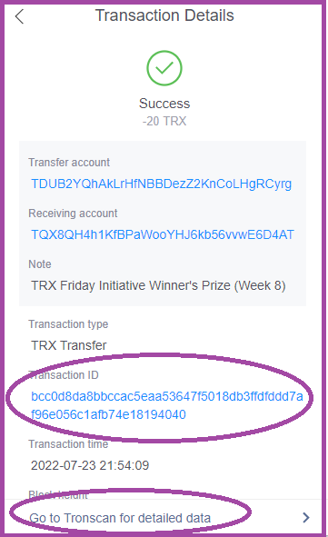 Basics of Tron (Part 18) : How to find Transection Id and Hash of a...